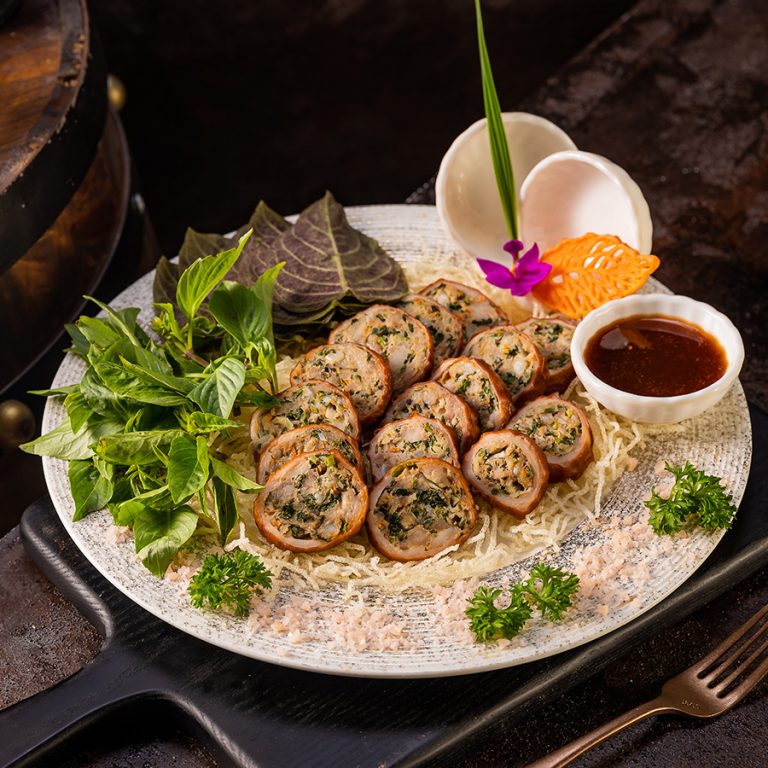 Dồi sụn nướng